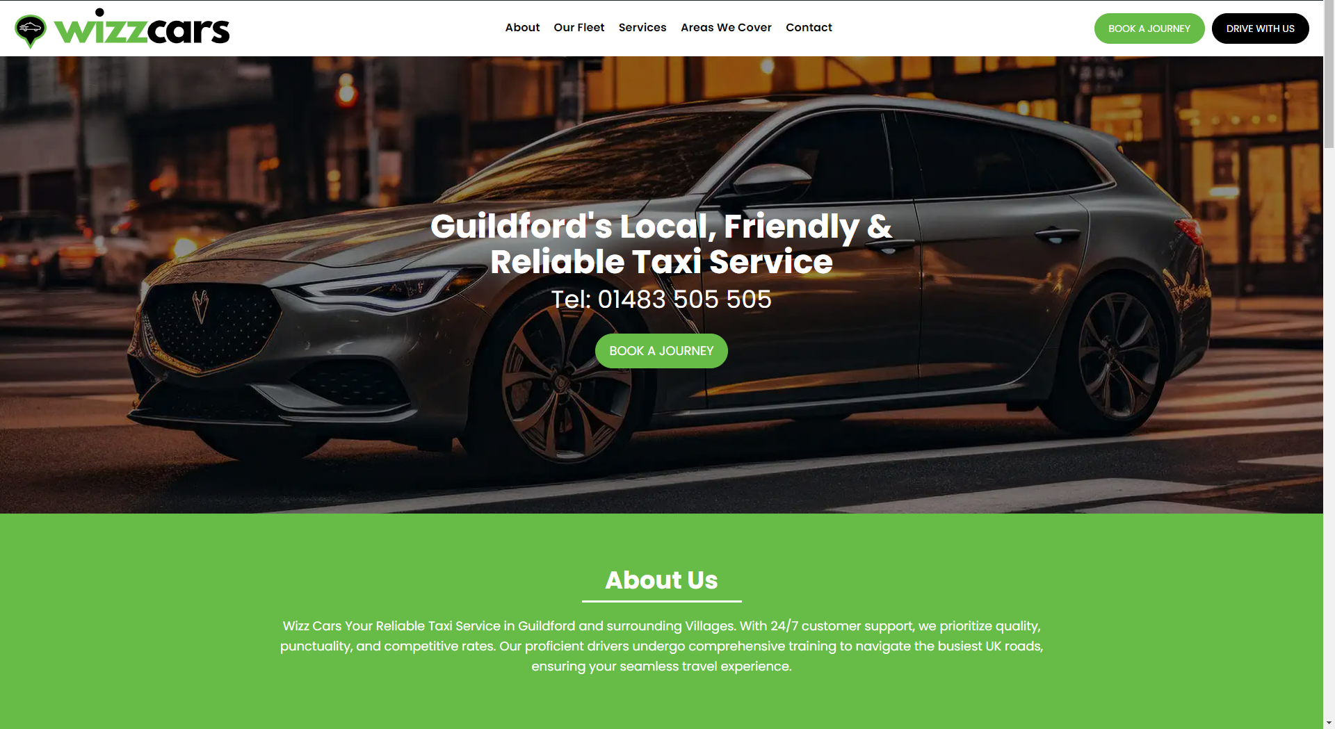 Book Your Journey with Wizz Cars | Easy and Convenient Booking in Guildford